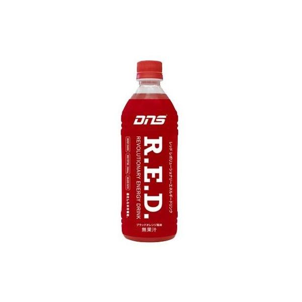 【発売日：2025年05月31日】DNSDNS R.E.D. レッドレボリューショナリーエネルギードリンク デキストリン500ml 1ケース(24本入り) 【送料無料】激しくトレーニング・運動するアスリートの身筋肉の消耗を防ぐたんぱく質。最...