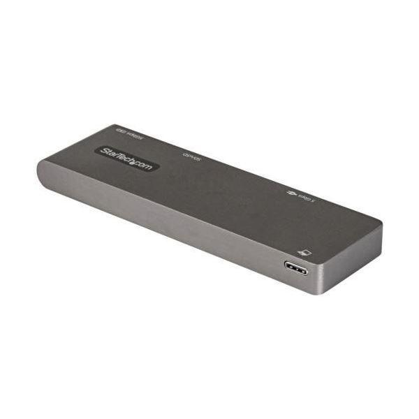 【商品名】 StarTech.com USB-Cマルチアダプタ／直挿しタイプ MacBook対応／4K HDMI／100WPD／SDスロット／USBハブ DKT30CMHSDPD 1台