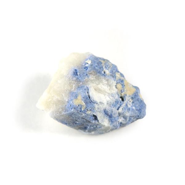 ◆weight：6 g◆size：約 27ｘ19ｘ11 mm◇産地：Vaca Morta Bahia Brazil母岩（蝋石）の中に、ブルーのデュモルティエライトが入った天然の標本です。※商品は1点ものです。写真の商品をお届けします。◎この...