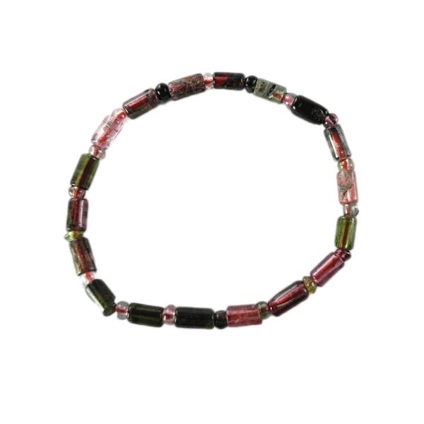 ◆サイズ：内径約16cm（ゴムなので伸びます）◆大きさ：ドラム平均約4x6mm径 丸玉平均約2ｘ3mm径◆重さ：5.2g※現品撮影です。写真の商品をお届けします。◎この商品はメール便送料無料商品です。