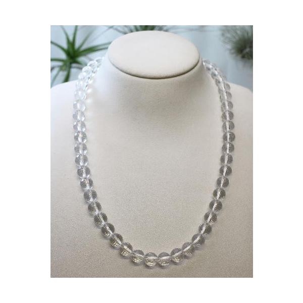 ミラーカットクリスタルビーズストリングス28mm珠　長さ約40cm128面カットだから輝きが違います。価格は1本の値段です。◎この商品はメール便送料無料商品です。