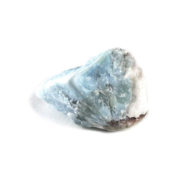 ◆重さ：18 g◆大きさ：約 29ｘ23ｘ22 mm◇産地：ドミニカ共和国※現品撮影です。写真の商品をお届けします。◎この商品はメール便送料無料商品です。ラリマーは、カリブ海に浮かぶドミニカ共和国でのみ採掘される希少な天然石です。その名前は...