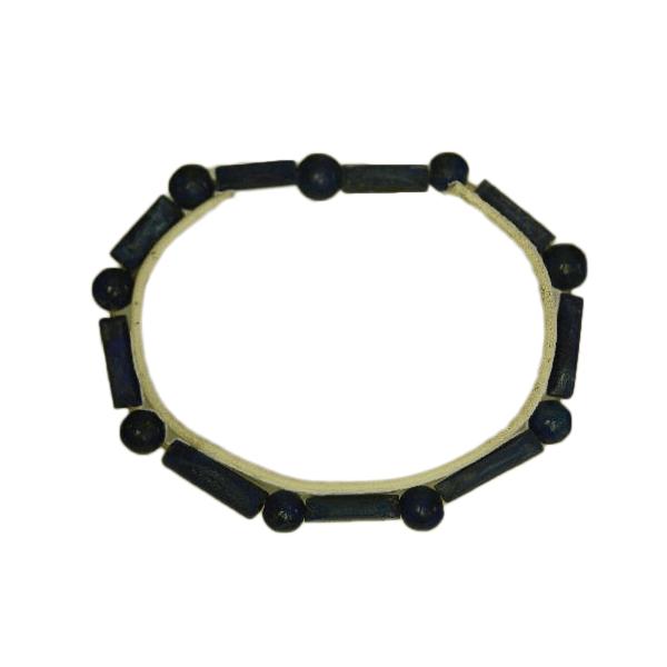 ●内径サイズ・・・約 16 cm●ビーズの大きさ・・・○楕円ビーズ：平均14ｘ7.8ｘ4.2mm○球ビーズ：6.8mm径●各個数・・・○楕円ビーズ：9玉○球ビーズ：9玉※現品撮影です。写真の商品をお届けします。◎この商品はメール便送料無料商...