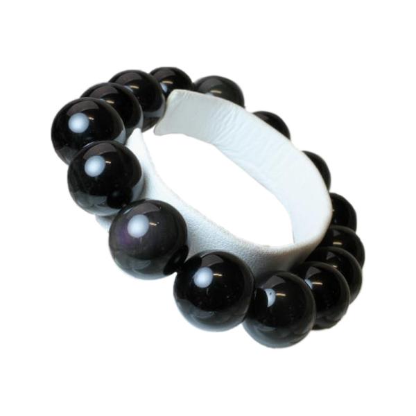 ◆重さ：50g◆大きさ：平均14mm径◆サイズ：内径17.5cm白く光っている部分がレインボー(スター)です。写真に人の影が写りこんでいます。ご了承下さい。※現品撮影です。写真の商品をお届けします。◎この商品はメール便送料無料商品です。オブ...