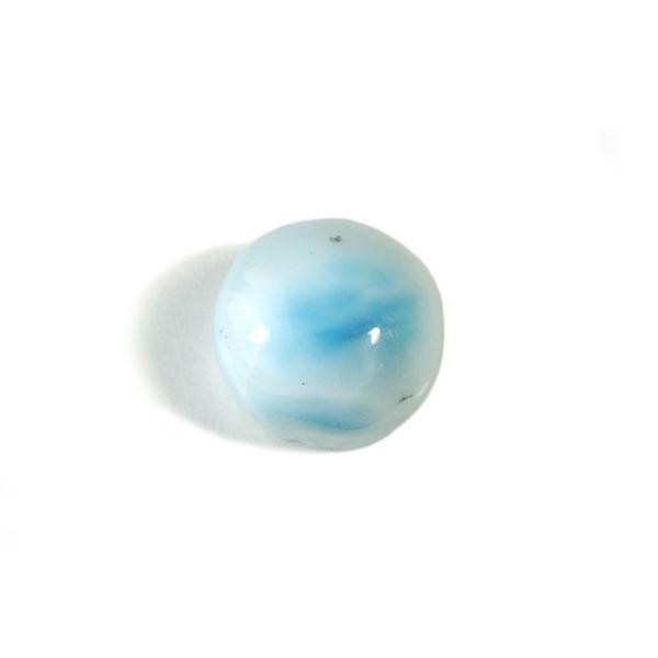 ●大きさ：10.9x10.6x7mm●カラット数：7.4ct※現品撮影です。写真の商品をお届けします。◎この商品はメール便送料無料商品です。ラリマーは、カリブ海に浮かぶドミニカ共和国でのみ採掘される希少な天然石です。その名前は、発見者の娘「...
