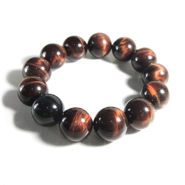 ◆重さ：102 g◆内径サイズ：17 cm◆石の大きさ：約 18mm径◆玉数：13◇南アフリカ共和国※現品撮影です。写真の商品をお届けします。力強い輝きを放つタイガーアイは、古代から“神の眼”とも称され、洞察力や守護の象徴とされてきました。...
