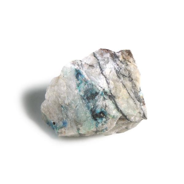 ◆シャッタカイト原石（Shattuckite/シャタック石）◆Weight：合計 22ｇ◆size：約 40ｘ21ｘ30 mm◇産地：Kaokaveld,Namibia,Africa※現品撮影です。写真の商品をお届けします。独特の鮮やかなブ...