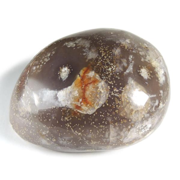 ◆大きさ：約 105ｘ126ｘ79 mm◆重さ：1040 g◇産地：Soledade,Rio Grande Do Sul,Brazil※現品撮影です。写真の商品をお届けします。強運や財運を招くといわれる縞瑪瑙（しまめのう）の中に古代の水を含...