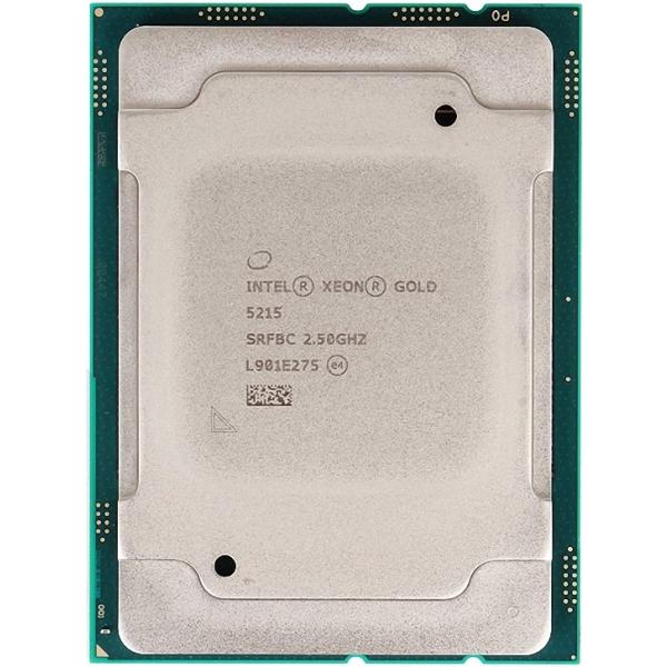 Intel Xeon Gold 5215 SRFBC 10C 2.5GHz 3.0 3.4GHz 13.75MB 85W Intel Xeon Gold 5215 SRFBC 10C 2.5GHz 3.0 3.4GHz 13.75MB 85W