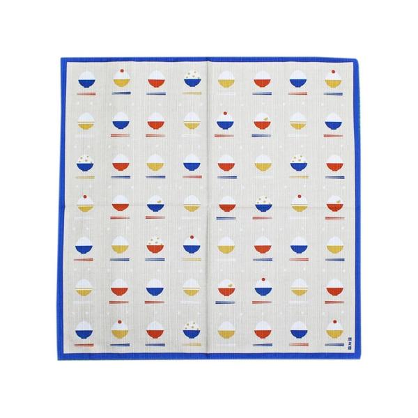 ●サイズ:50×50cm●素材:綿100％●生地：厚め 硬い●ラッピング：和風or洋風●配送：4個までメール便配送　　　　上記以上は宅配便配送てぬぐい販売をメインとする濱文様の伝統的なてぬぐい染めの捺染を利用した風呂敷です。太さが均一でない...