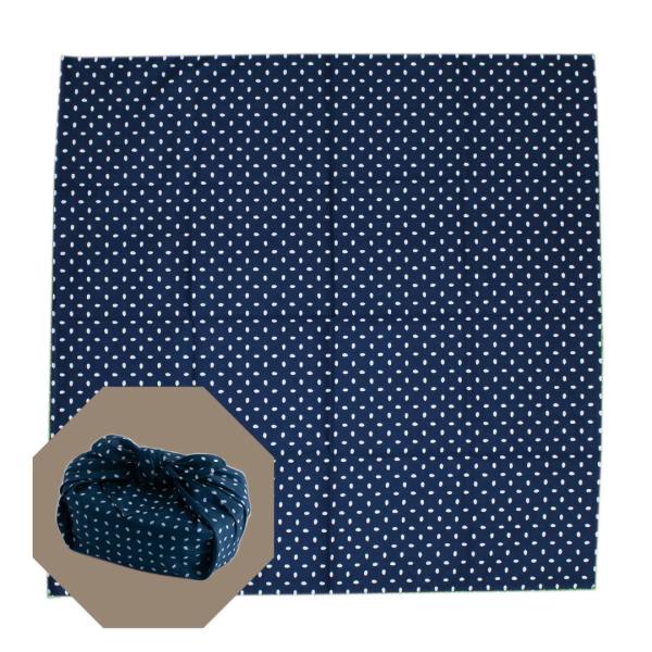 ●サイズ:50×50cm●素材:綿100％●生地：薄め やわらかい●ラッピング：和風or洋風●配送：4個までメール便配送　　　　上記以上は宅配便配送色とりどりの食べ物の形を生かした素朴な文様は、お弁当をおいしく見せてくれます。 薄手で包んだ...