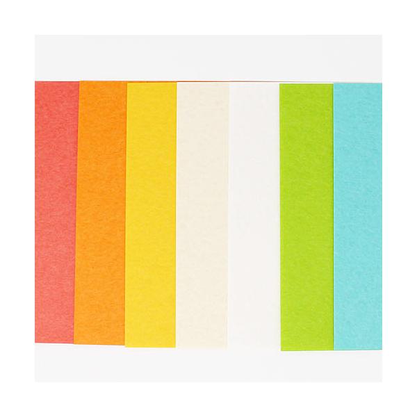 ●SIZE :15×15cm●内容：7色各10枚入り（全70枚）●素材：美濃和紙●質感：厚さ普通、透け感なし、表裏あり●配送：メール便で2個まで可能です春雨抄：春雨のような優しい水滴で落水模様をつけた和紙。赤、橙、黄、生成、白、緑、青の7色...