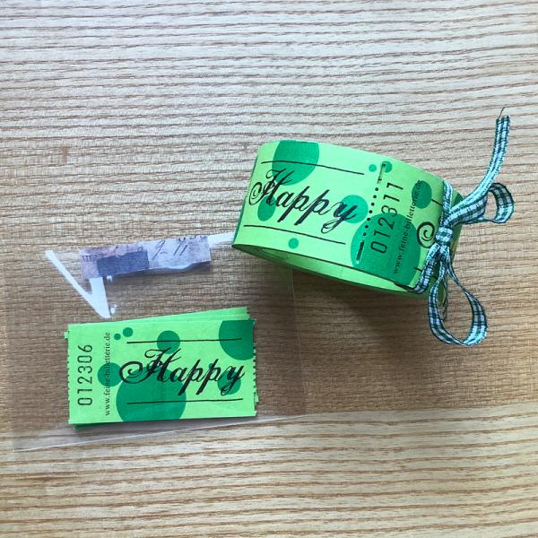 ドイツのチケットメーカー【Feine Billetterie】から発売されたチケット。ラッピングのアクセントとして・コラージュに・スクラップブッキングに・と、どこにでも遠慮なく使えるお役立ちアイテムです。手作りのアルバムに貼ってみても、雰囲...