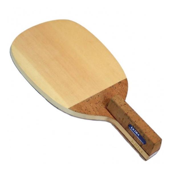 素晴らしい打球感の最高級木曽檜単板が、凄まじいドライブの威力とパワースピードを発揮します。●グリップ：日本式●Speed：8●Control：7●合板構成：単板●ブレードサイズ：142×134mm●板厚：9.0mm●グリップサイズ：L9mm...