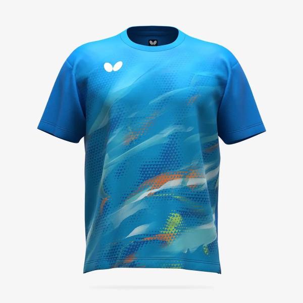 【発売日：2025年10月01日】日本製生地の高品質Tシャツ。優れた吸水速乾で、日々の練習を快適にサポートします。■発売日：2025年10月1日■品番：47420■タイプ：Tシャツ （男女兼用）■カラー：スカイ、ネイビー、パープル、ブラック...
