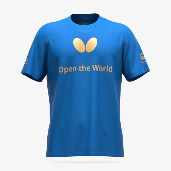 創業当時のロゴマークや現在のブランドメッセージをシンプルに配置した、柔らかな生地が特徴のTシャツです。■発売日：2026年4月1日■品番：47810■サイズ：3S、SS、S、M、L、O、XO■タイプ：Tシャツ（男女兼用）■カラー：ブルー、ブ...