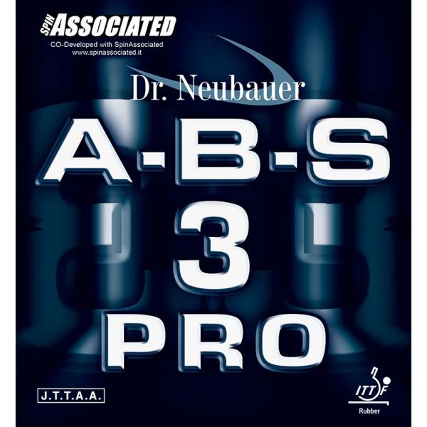 アンチラバーABS3がさらに進化。スピードはスポンジの厚さにより、A-B-S 2 PROとA-B-S 3の中間に位置する。1.7mmスポンジでの受動的ブロックは、高速ブレード装着した場合でも非常に短いブロックを可能にする。1.3mmスポンジ...