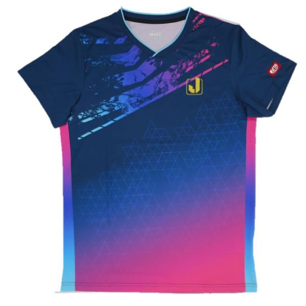 トータル・コディネートを意識したJUICからの斬新な提案素材にはSDGs対応のGreenpoly採用。軽く、乾燥も速く、環境にも優しいユニフォームです。●カラー：ブラックブルー・ネイビーピンク●サイズ：XS・S・M・L・XL・XXL・4L●...