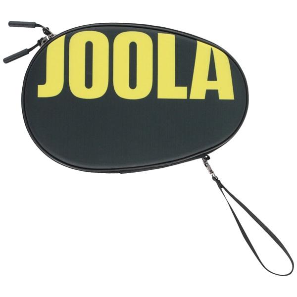 JOOLAのロゴが特徴のハードラケットケース。■品番：TJRCA011■カラー：ネイビー、ブラック、モスグリーン■サイズ：L29×W5×H19cm■素材：ポリエステル、EVA