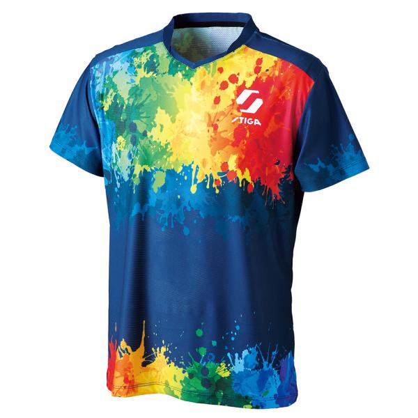 【発売日：2025年03月10日】■発売日：2025年春■カラー：ネイビー■サイズ：2XS、XS、S、M、L、XL、2XL、3XL（日本サイズ）■男女兼用■素材：100%ポリエステル■日本卓球協会公認■MADE IN KOREA