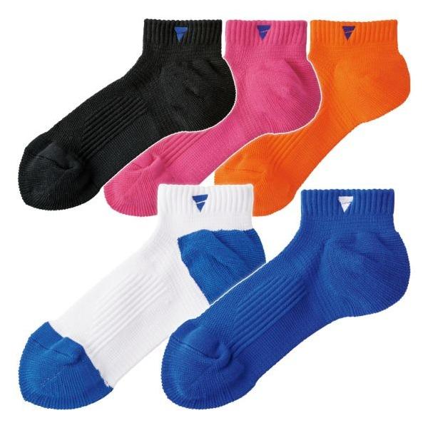 サポート機能付きのVICTASショート丈ソックスサイズ : M（22-24cm）・ L（25-27cm）・XL（28-30cm）※PINKはM寸のみ※オレンジ 2020年3月上旬発売予定●製造国 日本●素材 綿・アクリル・ナイロン・ポリウレ...