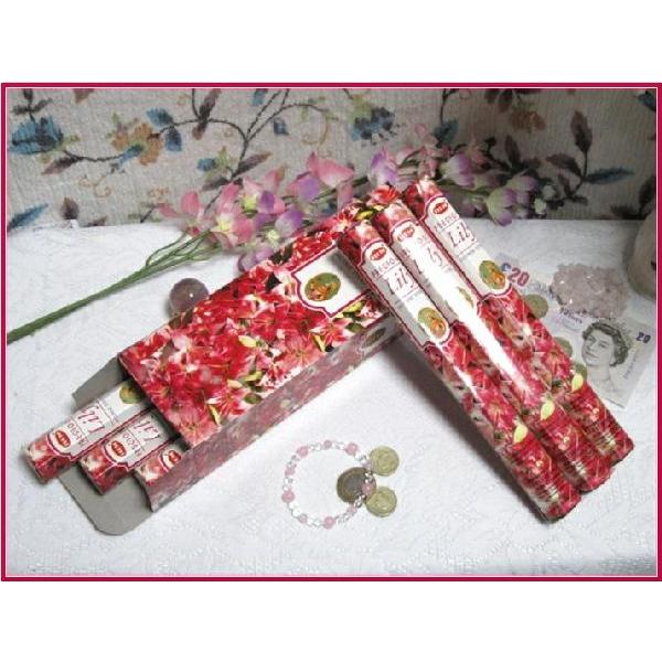 インド HEM社製 プレシャス・リリー香【1箱6筒/1筒20本入り】INDIA INCENSEHEM-PRECIOUS Lily【Sticks】【1Box-6Packs/1Pack-20Sticks】