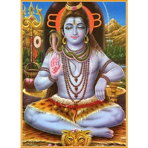 日本でも有名なインドの神様、シヴァ神の小さなカードです。名刺サイズの小さなカードですので、財布やバッグ、手帳等に入れ、お守りとしてお使い下さい。(一般的な名刺サイズとは若干寸法が異なります。)※汚れ防止の為、ビニール製のカードケースに入れお...