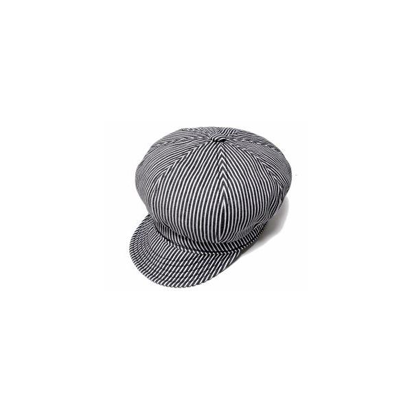 ◆NEW YORK HAT（ニューヨークハット）の新作キャスケット“Hickory Spitfire”です。定番キャスケット「SPITFIRE」型をベースに作られており、爽やかなストライプが映えるしっかりとしたキャンバス生地が使われています...