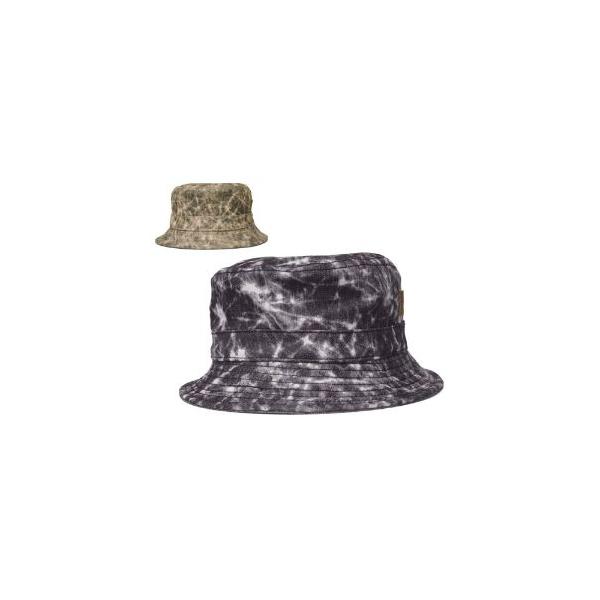 ◆風化したイメージの加工を施したキャンバスバケットハットです。目立つけど派手過ぎないプリントがアクセントになり合わせ易そうです。薄手で通気性も良く蒸れ難い作りで、一年を通してご使用して頂けます。柔らかいのにシルエットが美しく保たれ、サイド付...