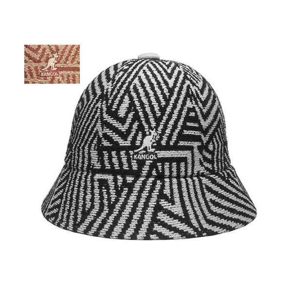 ◆2色のコントラストのある糸を編んだ幾何学柄がが目を引くCasualTROPIC(ポリエステルの細い糸)で編んでいるので通気性良く軽量。 ループ糸とフラットな糸を組み合わせて立体感を出しています。パッと目を引くデザインですが落ち着いたカラー...