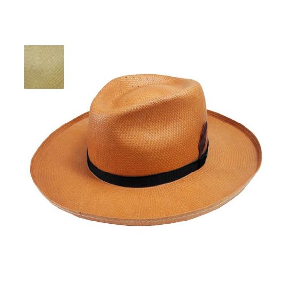 ◆日に焼けたようなカラーリングが雰囲気の良いストローハットです。麦わらのような質感に加工されたペーパー素材を使い軽く細かな手触りとなっています。夏らしい大きめのつばはUV対策や小顔効果も望めます。普段のファッションにプラスするだけでグッとシ...