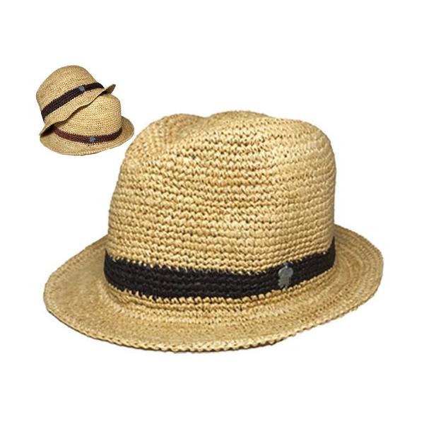 ◆Christys' Crown（クリスティーズ・クラウン）のストローハットです。天然な風合いを味わえるソフトな作りのストローハットです。小ぶりのオシャレなシルエットで男女共に被れるアイテムです。サイドにはバンド風に染めた部分にロゴバッヂが...