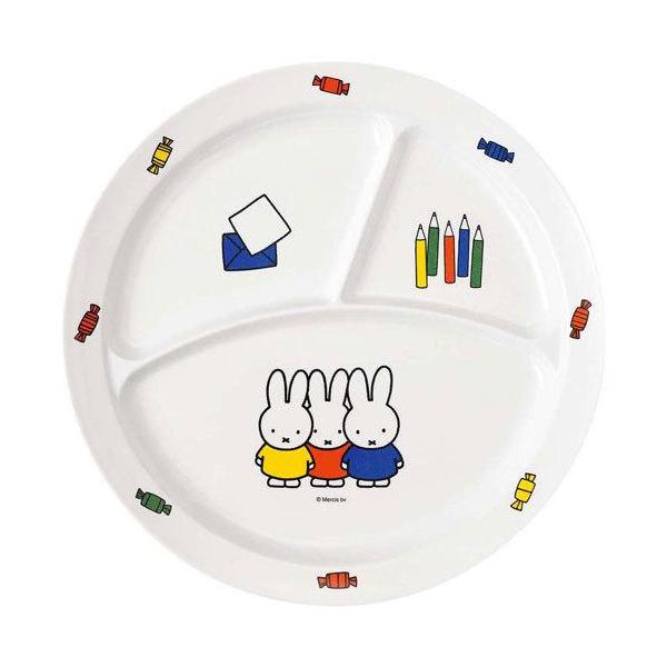 関東プラスチック ミッフィーとおともだち丸ランチ皿 CM-65FT miffy キッチン用品 食ミッフィーとおともだち丸ランチ皿 CM-65FT●軽くて丈夫なメラミン製のmiffy食器シリーズです。メラミン食器は樹脂製食器の中で最も表面硬度...