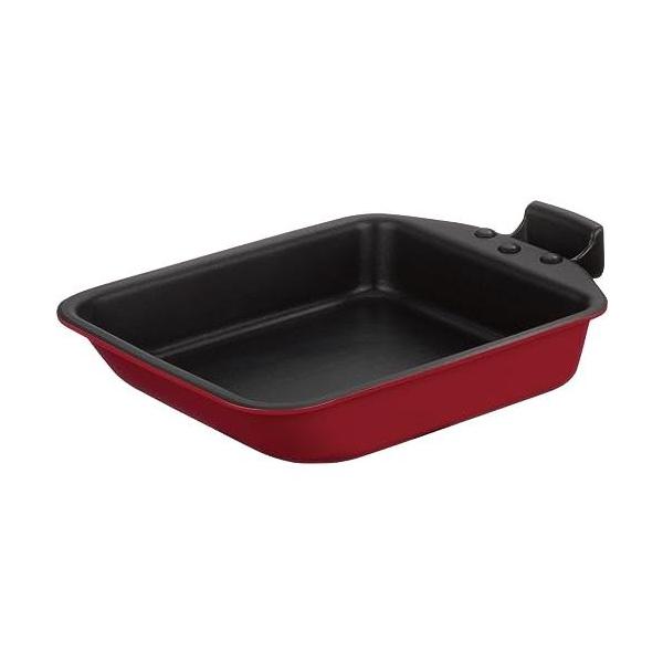 5●炒め物やオーブンにも使える！取っ手のとれる玉子焼きフライパンです。耐久性が高く、焦げつきにくいのが特長の耐摩耗性デュラブルコート加工が施されています。ガスコンロでの使用時も五徳の上でぐらつかないしっかりとした重量感です。玉子焼き以外にも...