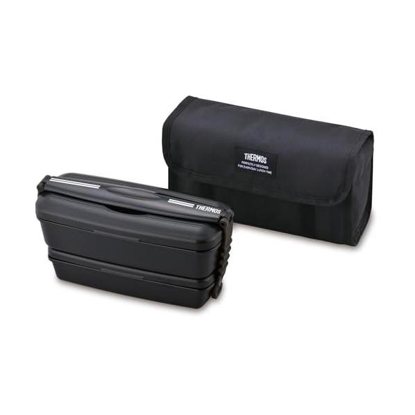 フレッシュランチボックス DPBK ディープブラック●食べ終わった後はコンパクトに収納可能！保冷ポーチ付きのランチボックスです。【 衝撃に強い 】衝撃に強いシリコン製ハシフタバンドでハシとフタをしっかりと固定します。【 2通りの使い方 】2...