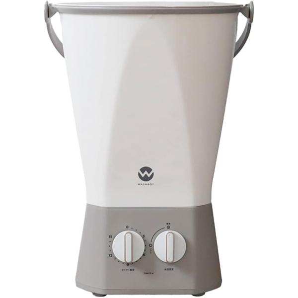 ●分け洗いに便利な抗菌仕様のバケツ型洗濯機ウォッシュボーイ●便利な抗菌仕様のバケツ型洗濯機。●泥が付いたままでも洗えるので、泥だらけの運動靴などをブラシでゴシゴシ手洗いする手間を省けますカラー グレーJANコード 4573306867555...