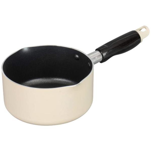 ミルクパン 14cm RB-2213●使いたいときにササッと使える！ミニサイズのミルクパンです。内面はこびりつきにくく、金属ヘラも使えるダイキン工業の技術に基づく「シルクウェア　EL」フッ素樹脂加工です。こびりつきにくいので、お手入れも簡単...