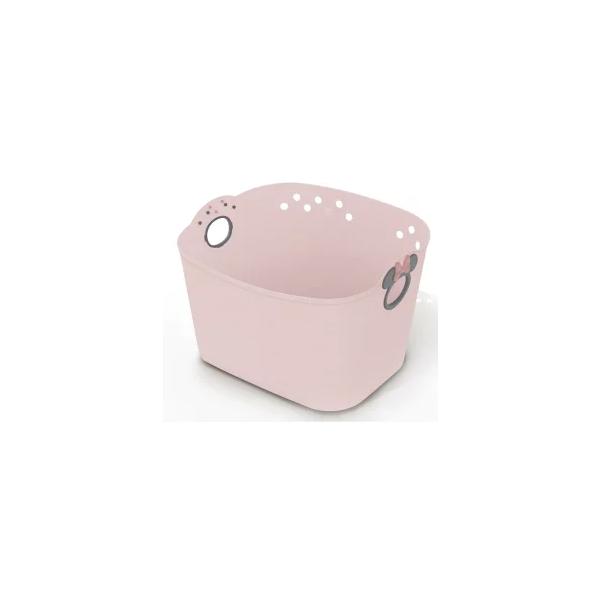 ミニーマウスやわらかバケツＳＱ４３  PBE●普段使いのストック場所に●車内に持ち込んで屋外使用にもカラーピンクベージュJANコード4904121301298サイズ(約)幅51×奥行38×高さ34cm本体重量(約)1050g材質ポリエチレン...