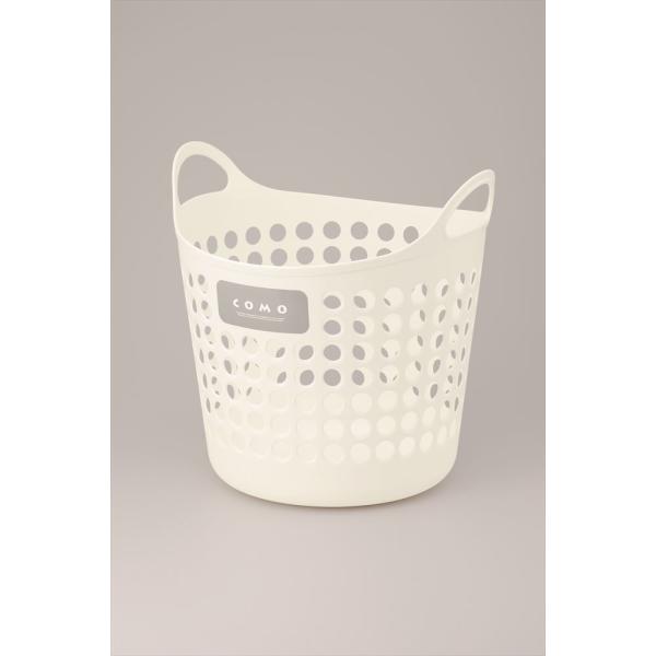 洗濯物をひとまとめ。持ち手付きで運ぶのに便利です●ランドリーやおもちゃ入れに最適カラー ホワイトJANコード 4905596446361サイズ 約幅39×奥行38×高さ41.5cm材質 ポリエチレン