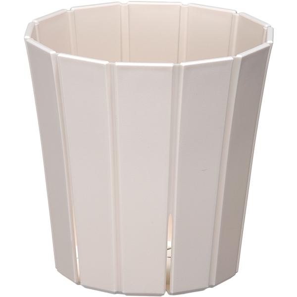 アップルウェアー スリットオアシス 7号 ホワイト●根の育成環境を整えて、そのままインテリアに飾れる「デザインスリット鉢」●スリット穴が目立ちにくい、一体感のある縦ラインが特徴です。●陶器鉢のような手触りと、シンプルで安定感のある寸胴型のフ...