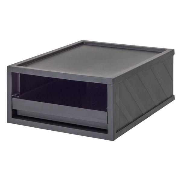 平和工業 マルチボックス ダークグレー 収納用品 玄関収納 靴収納 シューズボックス 衣類収納 スタッキング 積み重ね可能マルチボックス ダークグレー●靴や服などの収納に最適な、トレータイプの引き出し衣装ケースです。【 中身が見える 】中身...
