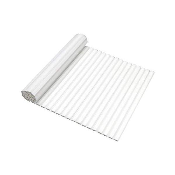 リーフネオバスシャッターＬ−１４ＷＨ 750×1425mm ●シンプルなデザインのシャッター式軽量風呂ふたです。軽いので、お子様や女性、お年寄りの方も力を入れずに楽に開け閉めしやすい。軟質の繋ぎ目箇所に防カビ加工を施しているので、衛生的です...