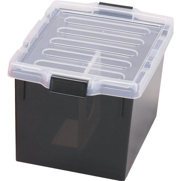 ●B5判サイズの36ページの同人誌なら約50冊、24ページなら約60冊を収納可能です。カラーブラックサイズ(約)幅24.5×奥行34.5×高さ21.0（cm）生産国日本材質フタ・本体：ポリプロピレン樹脂仕切板：ハイインパクトスチロール