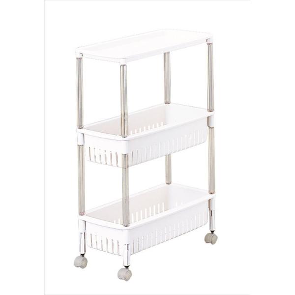 ●キッチンやリビングなどの整理に便利なテーブル付きワゴンルーチェワゴン●スリムタイプなのでキッチンの隙間に収納可能●キャスター付きなのでキッチン等の場所で移動がスムーズ商品詳細カラー ホワイトJANコード 4973230404596サイズ ...