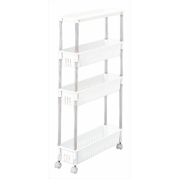 ●組み立て簡単設置場所色々使えるマルチワゴンルーチェワゴン TPW-1231  OW●2Lのペットボトルが入ります。●天板付きで物を置くのにも便利。商品詳細カラー オフホワイトJANコード 4973230409898サイズ 約幅15.2×奥...