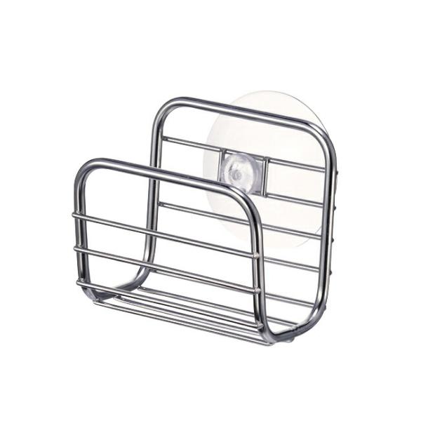 小型で場所を取らないまな板スタンド・シンクに傷をつけない脚ステンスポンジ入れ 小・小型で場所を取らないまな板スタンド。・シンクに傷をつけない脚ゴム付き。・丈夫で衛生的なステンレス製。商品詳細サイズ（mm） ：Ｗ75×Ｄ54×Ｈ78材質 【本...