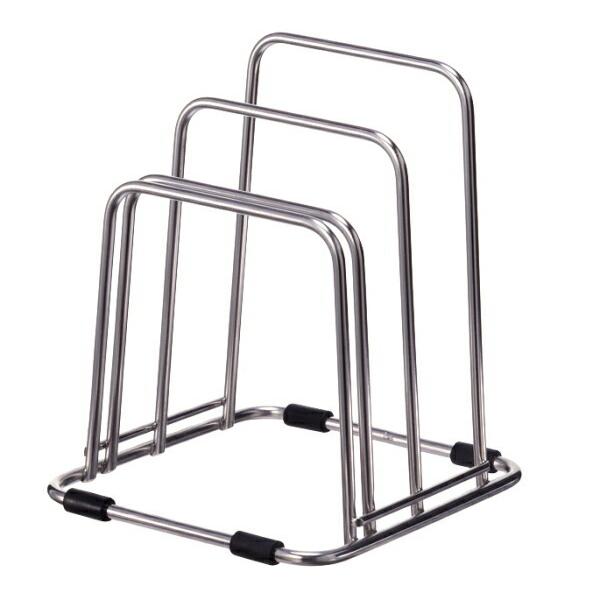 小型で場所を取らないまな板スタンド・シンクに傷をつけない脚まな板スタンド・小型で場所を取らないまな板スタンド。・シンクに傷をつけない脚ゴム付き。丈夫で衛生的なステンレス製。商品詳細サイズ（mm） Ｗ112×Ｄ124×Ｈ138材質 【本体】ス...