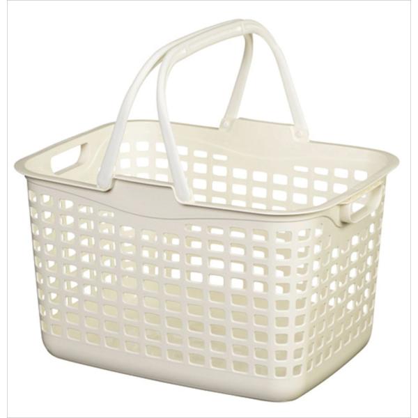 ●おもちゃ収納や洗濯バスケットにウイングソフィーM   アイボリー●カラフルな色のシンプルなバスケット●レジャーや行楽、おもちゃ収納や洗濯バスケットなどにおススメ商品詳細カラー アイボリーJANコード 4977425155461サイズ 44...