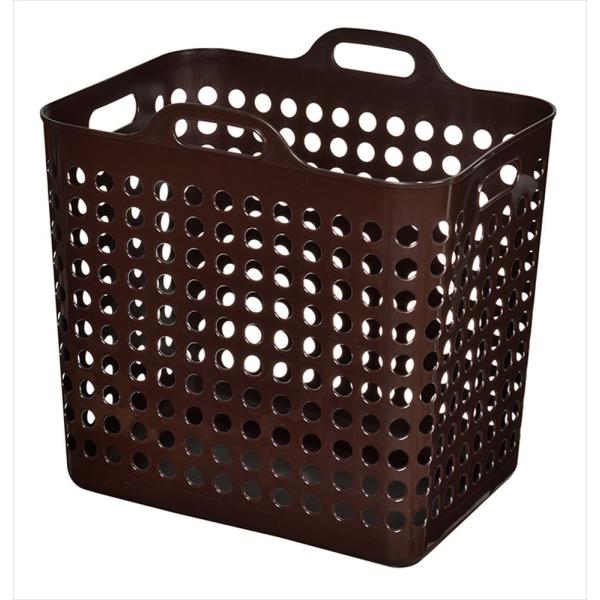 ●洗濯物の収納にやさしい、ソフト素材ポピンズバスケット角 L型    BR●洗濯物の収納にやさしい、ソフト素材●使い方は様々でお洗濯・レジャー・子供のオモチャなどの整理収納に便利です商品詳細カラー ブラウンJANコード 4977425157...