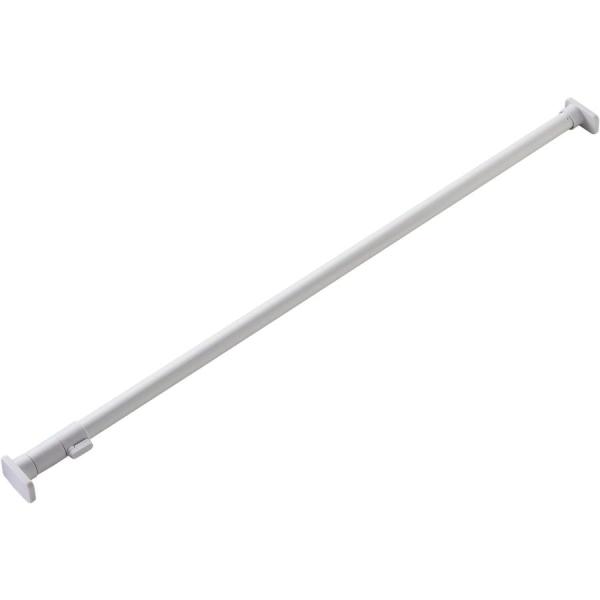 突っ張り棒45L ジャッキ式 WH●耐荷重を重視したジャッキ式で、強力に圧着固定する突っ張りポールです。ジャッキ式なので強力固定し、高耐荷重でずれ落ちにくく安心です。たっぷりの衣類も安心して掛けられるパワフル仕様です。突っ張るだけなので工具...